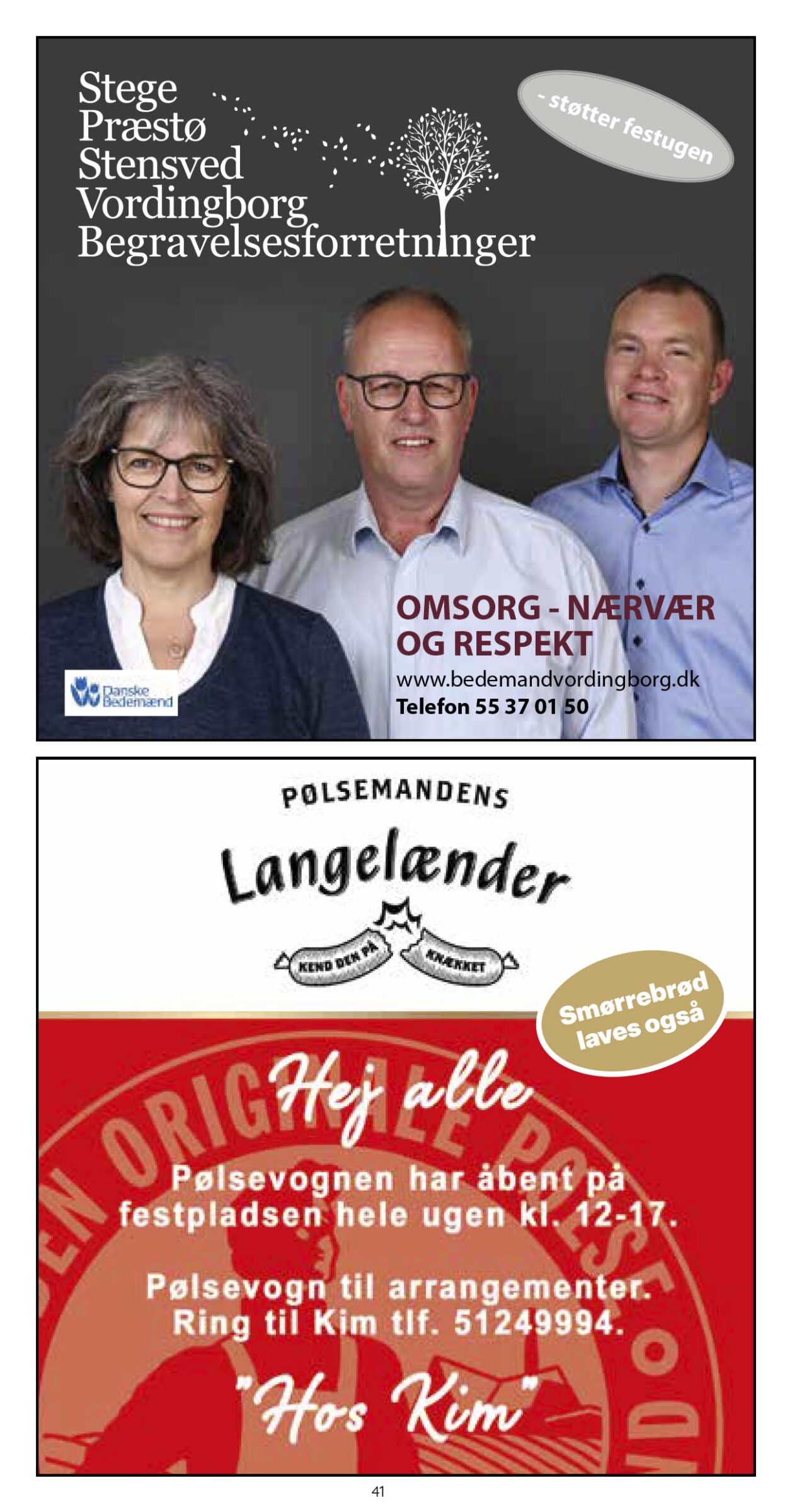 Programhæfte 2025 - Vordingborg Festuge - 6 dage med gratis entré